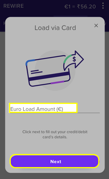 How can I load Money with my Credit Card? - Rewire Community For ...